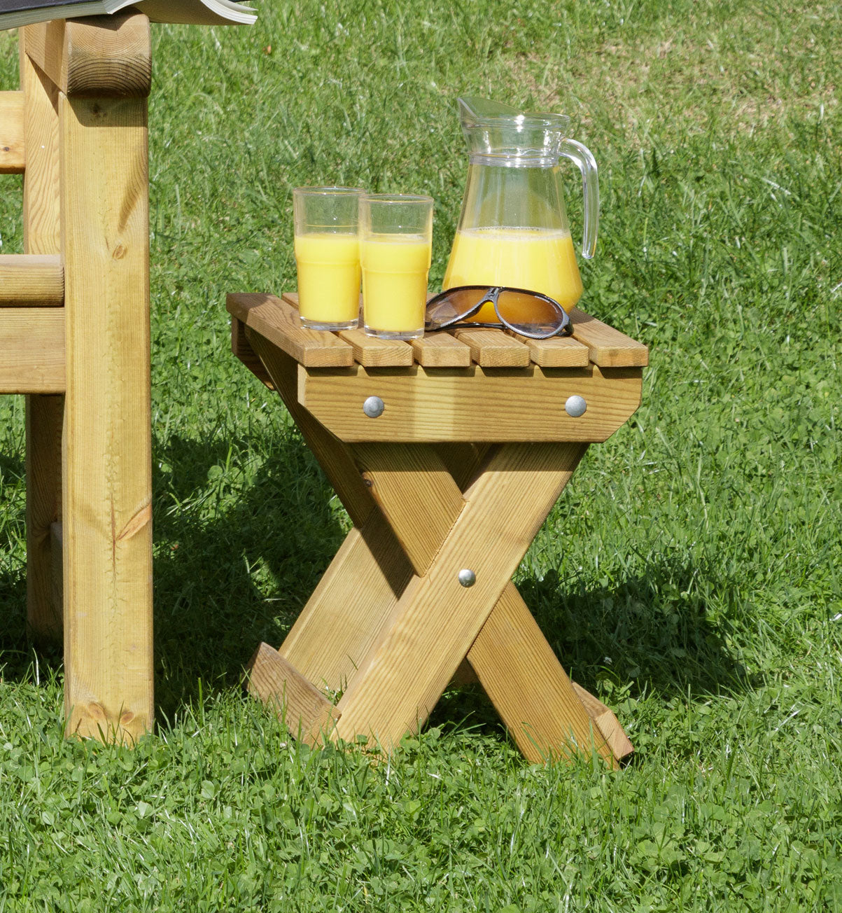 Amelia Wooden Garden Table 207 x 100cm with 6 Elli Chairs – Pepe Garden ...